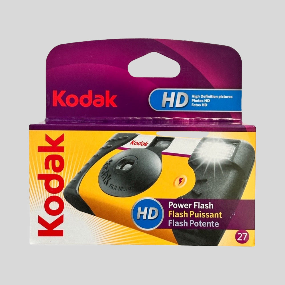 Kodak Power Flash Single Use Camera (39 Exp) – Camera Film Photo ...