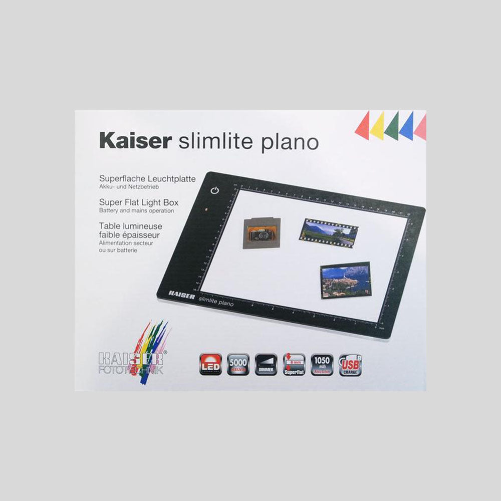 Kaiser Slimlite Plano LED Light Box – Camera Film Photo Limited #ENJOYFILM