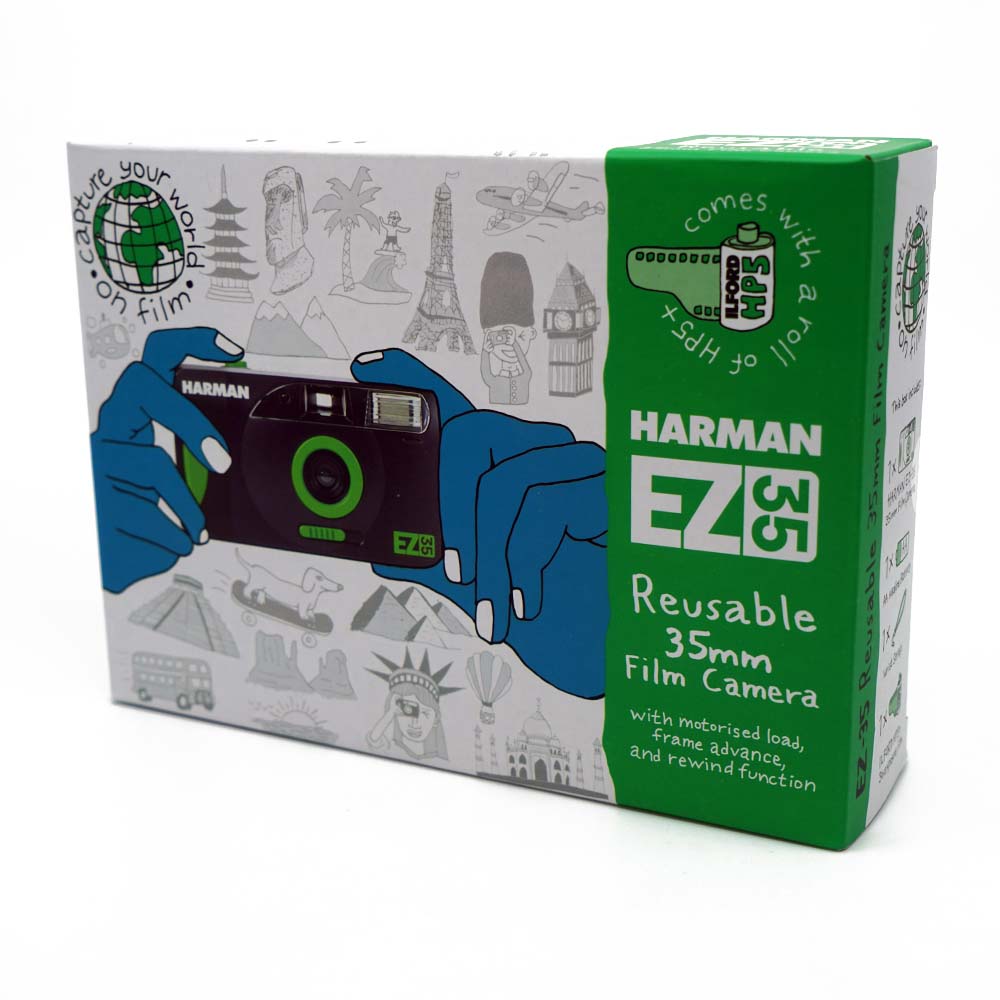 HARMAN EZ-35 Motorised Reusable Camera (with HP5 film) – Camera Film ...